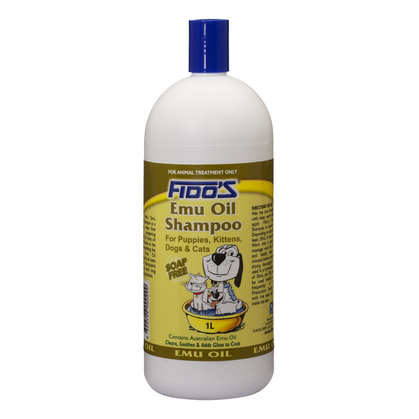 Buy Fido's Emu Oil Shampoo 1 Litre Online