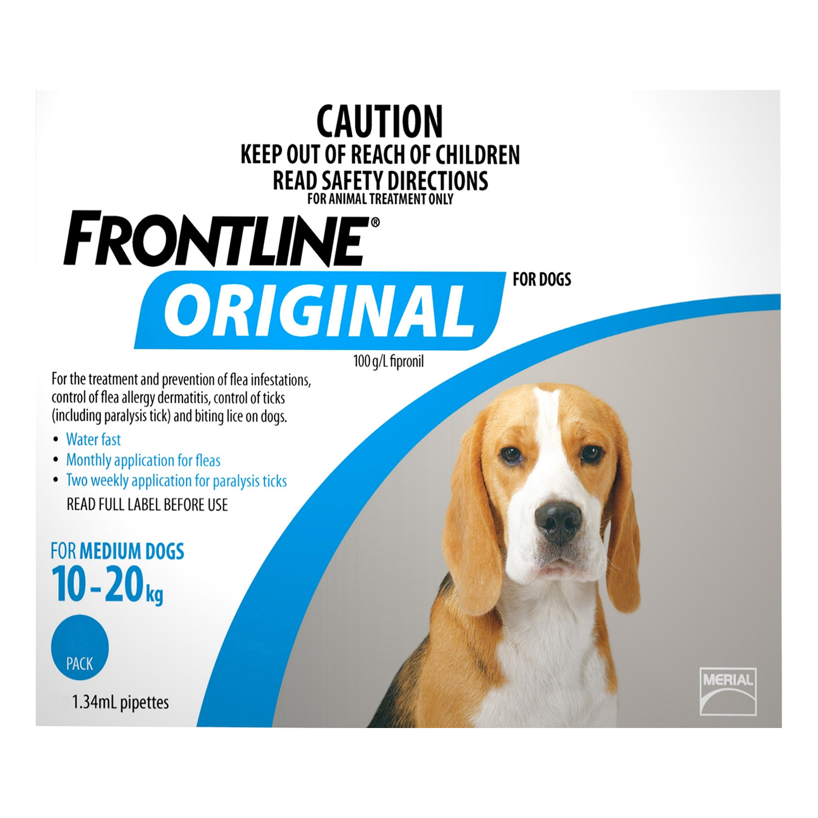 Buy Frontline Original Flea Treatment for Dogs Online | VetSupply
