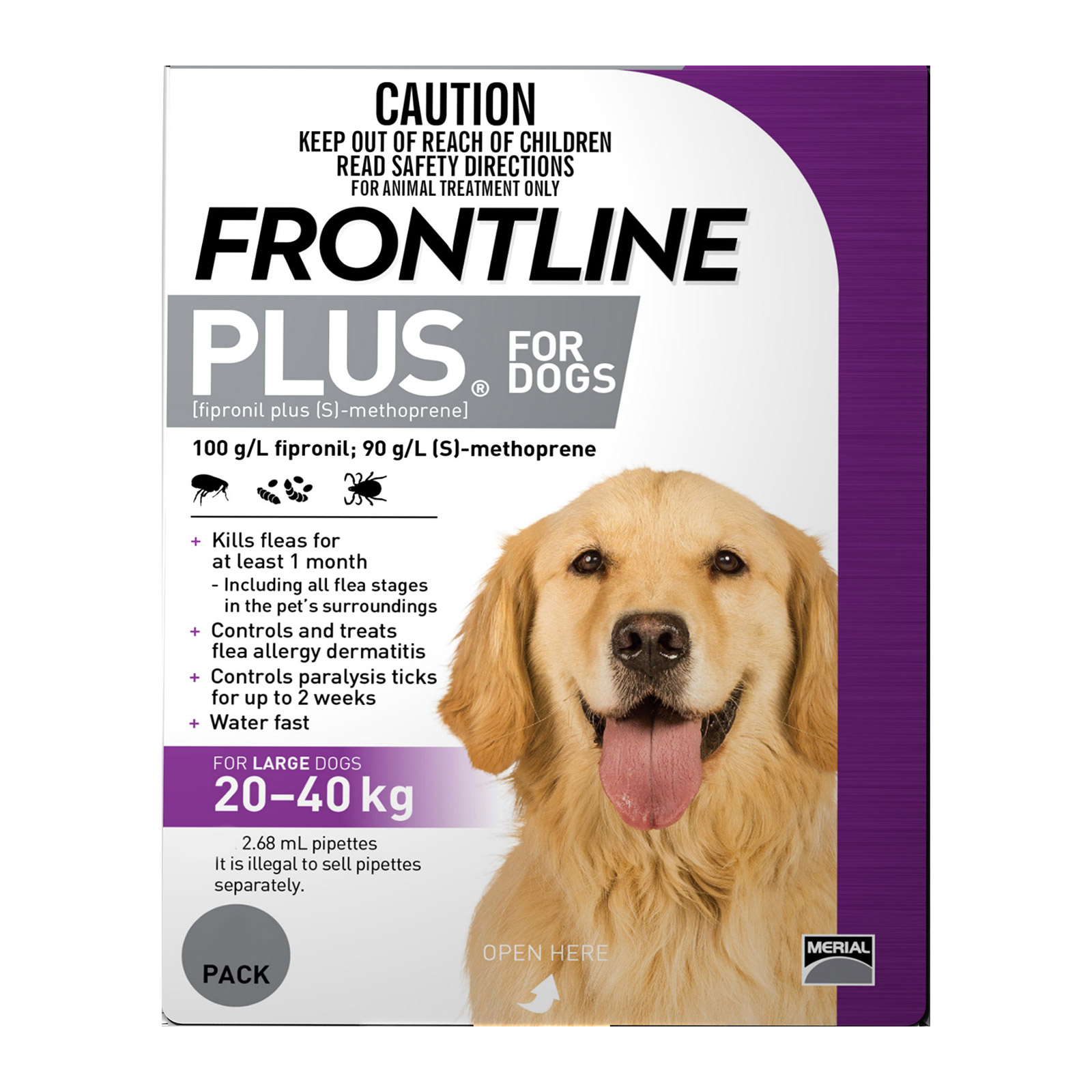 Frontline Plus for Dogs | Low Prices, Free Shipping