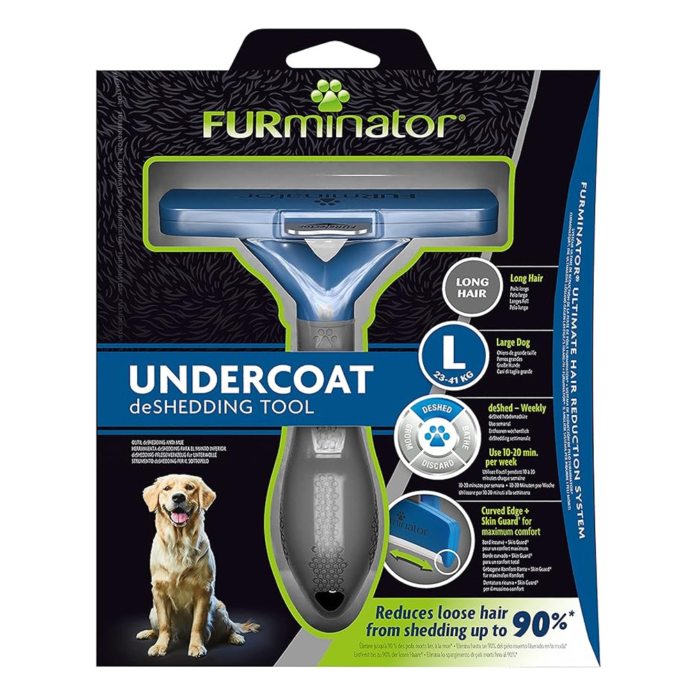Buy Furminator Undercoat Deshedding Tool for Long Hair Dogs Large Online