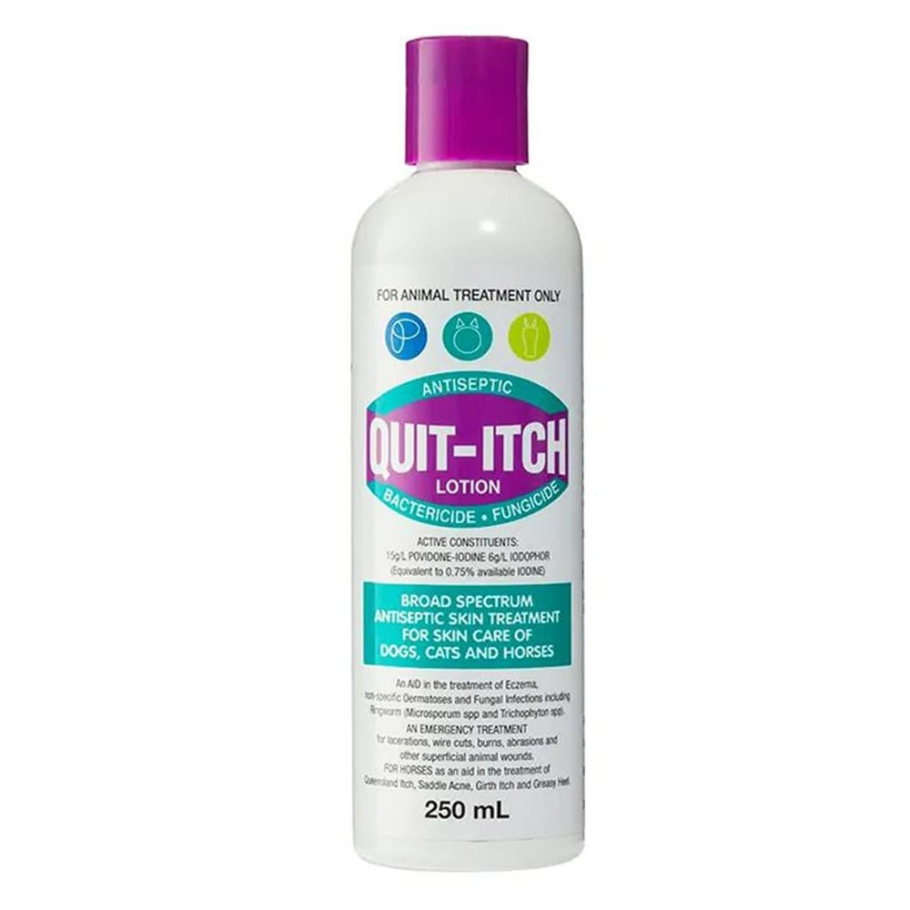 Quit-Itch Antiseptic Lotion for Animals | Soothing Itch Relief | VetSupply