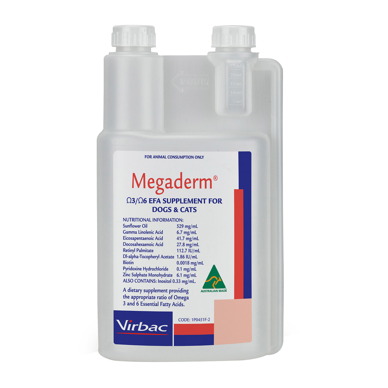 Megaderm Supplement for Dogs and Cats | VetSupply